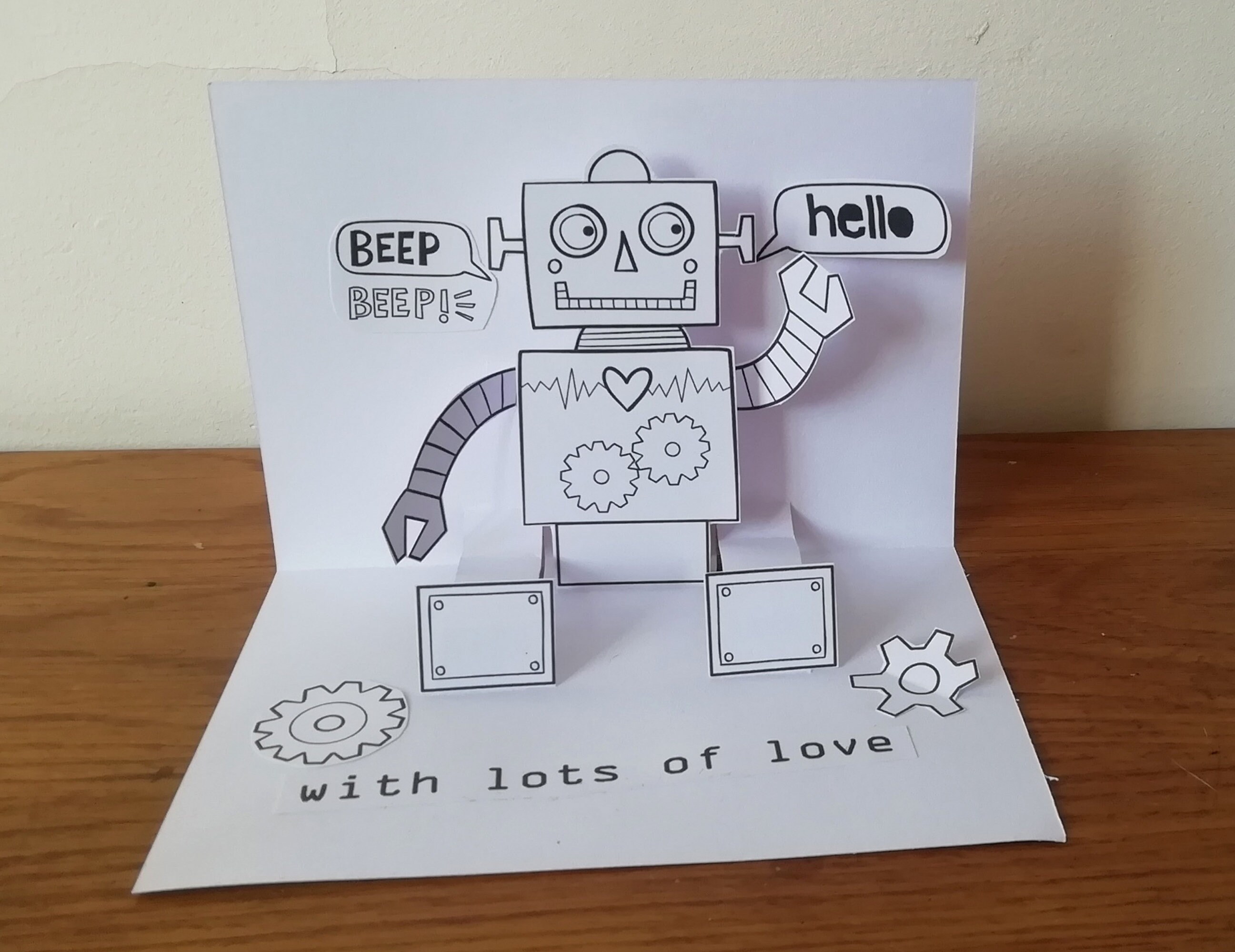 Make Your Own Pop up Cards Printables 4 X Designs Craft - Etsy Canada