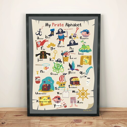 A2 Circus Alphabet Poster Children's Art Print Kids Wall - Etsy