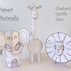 Lion Craft, Kids Printable Craft Template, Zoo Animal Craft, Letter L ...