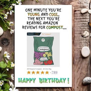 Funny Birthday Card - Joke Humour for Him, Her, Men, Women, Male ...