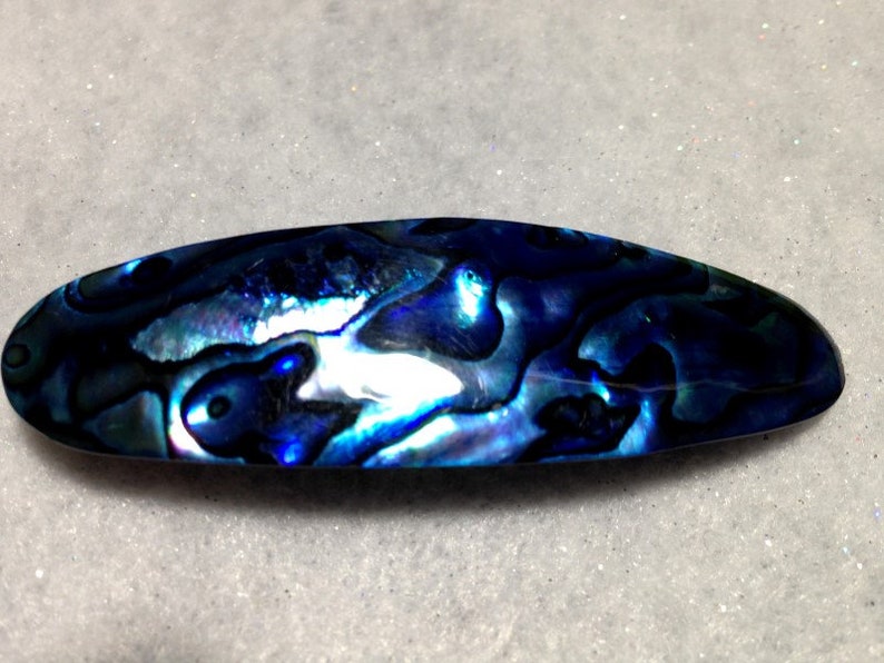 Abalone paua sea shell hair barrette | Etsy