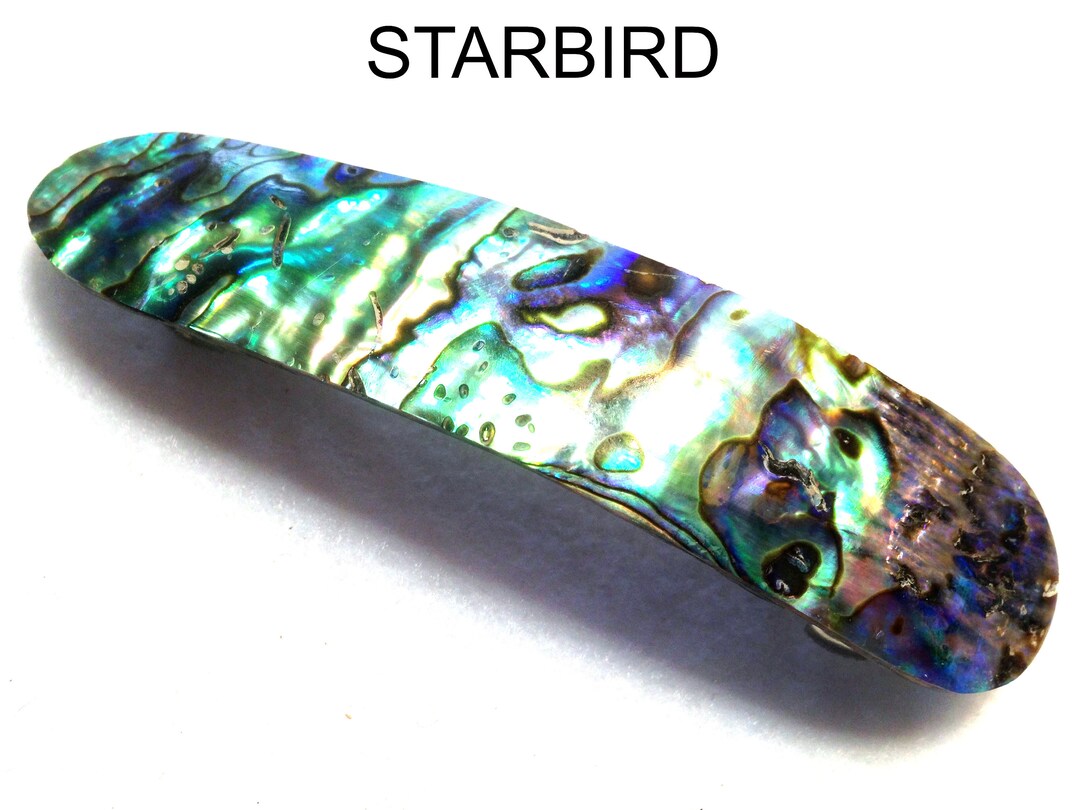 Abalone Sea Shell Hair Barrette - Etsy