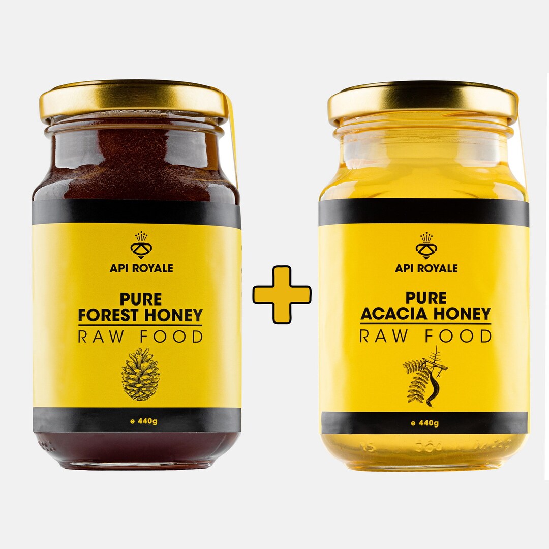 Api Royale - Raw Pure Honey Pack - Acacia & Forest Honey Pack - Etsy