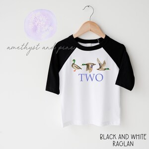 Duck Second Birthday Shirt, Lucky Duck Theme, Duck Hunting Themed Party ...