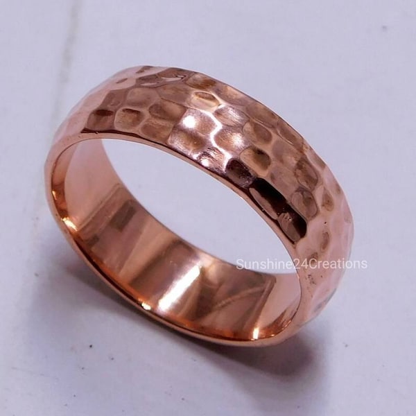 Copper Wedding Band - Etsy
