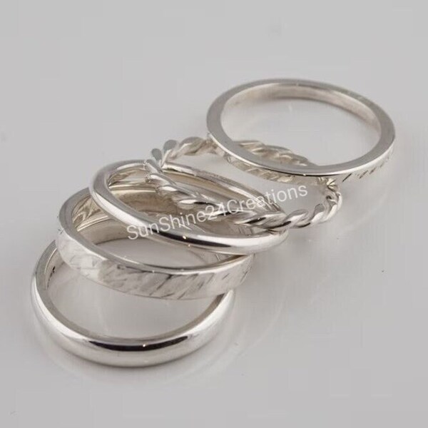Silver Rings for Women - Etsy