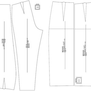 Pattern Skirt and Pants Female 6 SIZES PDF Sewing Pattern Pack - Etsy