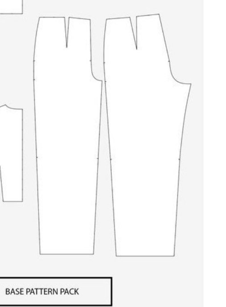 Pants Sewing Pattern Women 6 SIZES Download PDF - Etsy