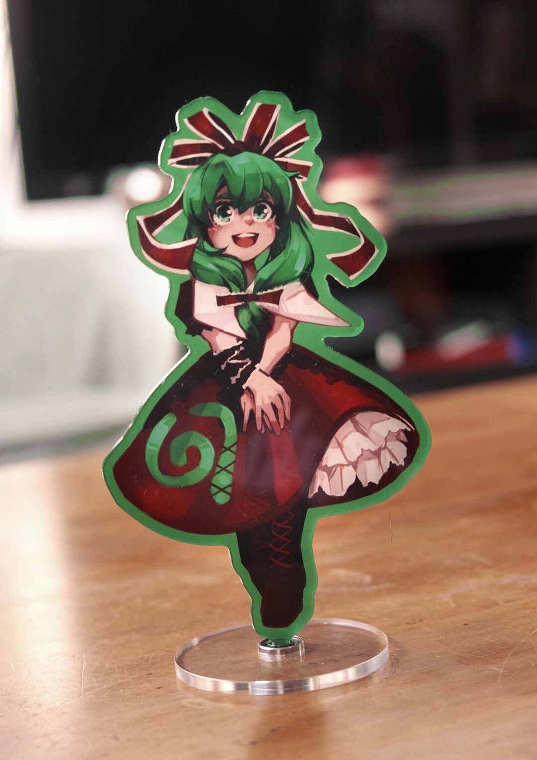 Hina Spinning Standee | Touhou Project Illustrations and Badges - Etsy