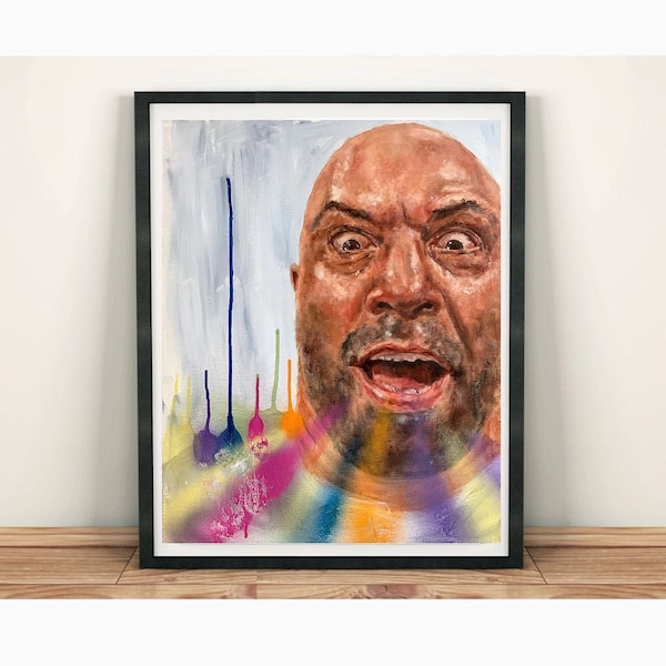Joe Rogan Wall Art - Etsy