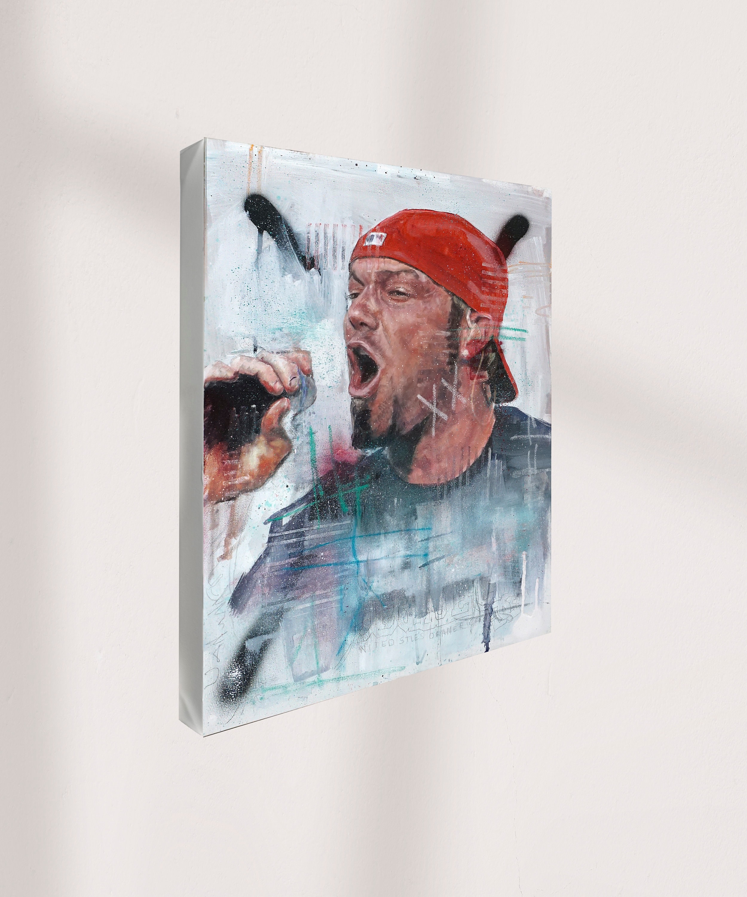 Fred Durst Limp Bizkit Prints & Canvas From Hand Oil - Etsy