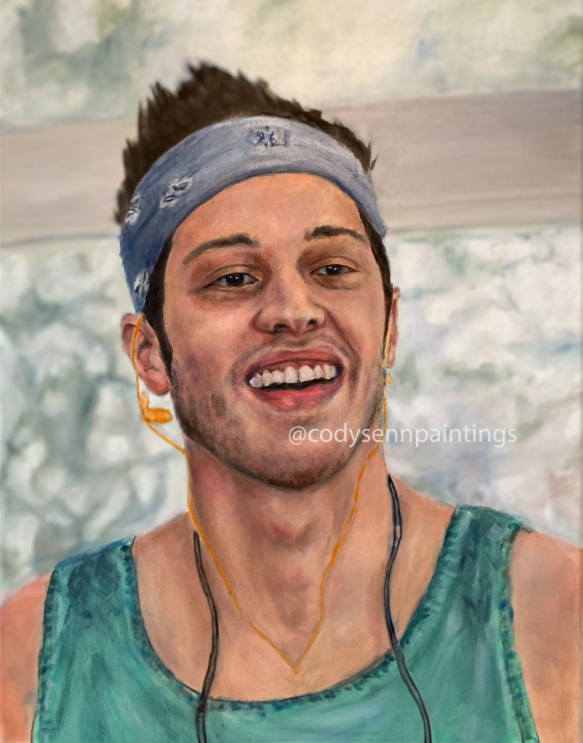 Pete Davidson Chad SNL Fine Art Print of an | Etsy