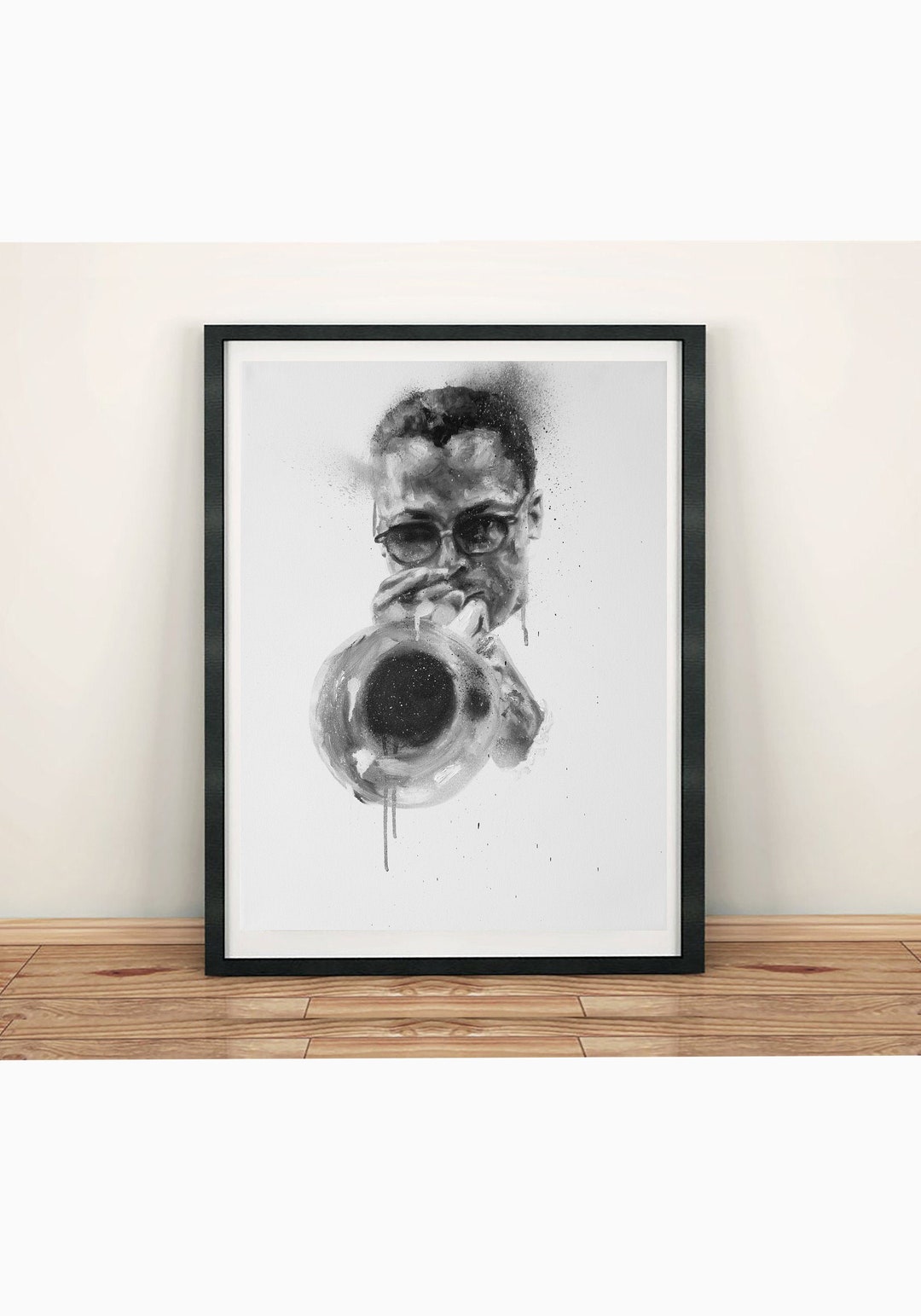 Miles Davis | Fine Art PRINT From Hand Oil Painting - Etsy