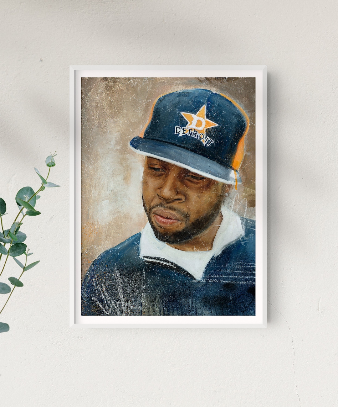 J Dilla | Prints & Canvas From Hand Oil Painting - Etsy