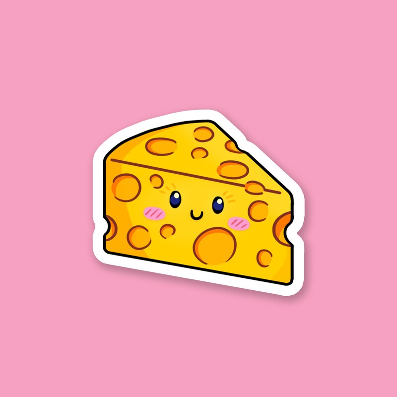 Cheese Stickers - Etsy