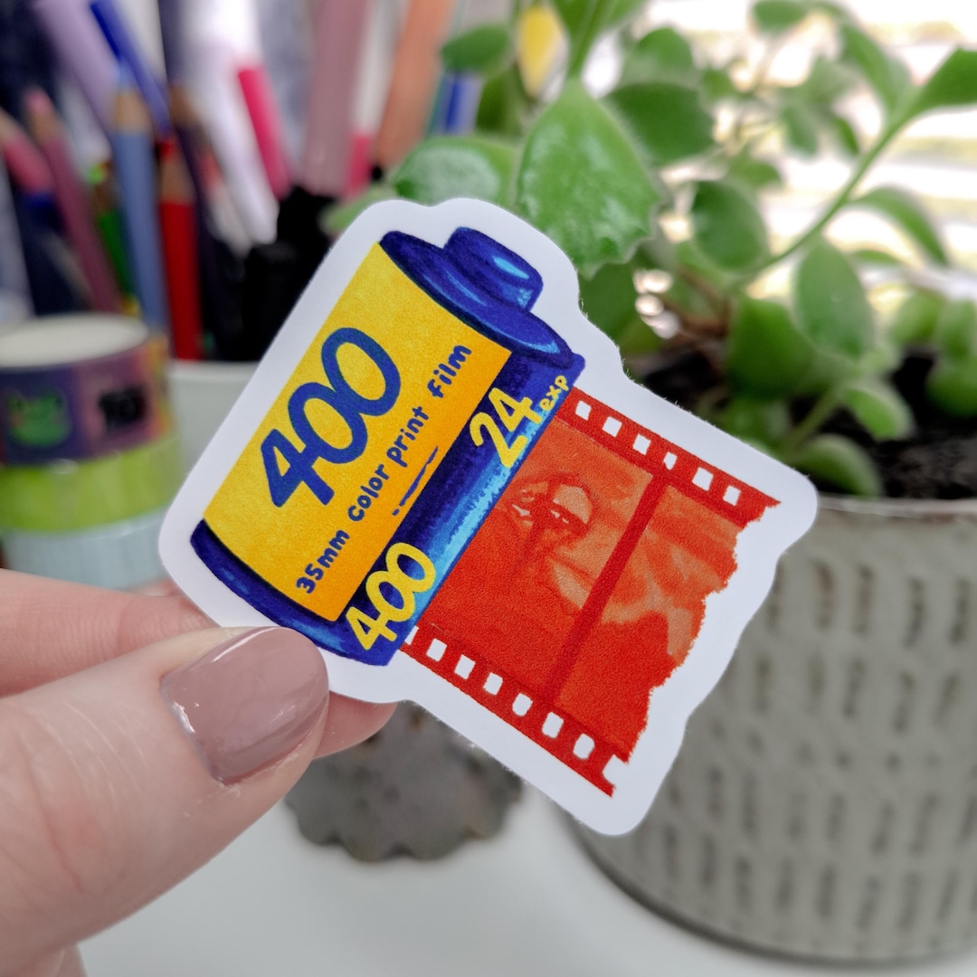 35mm Film Roll Sticker, Film Photography Sticker, Camera Sticker ...