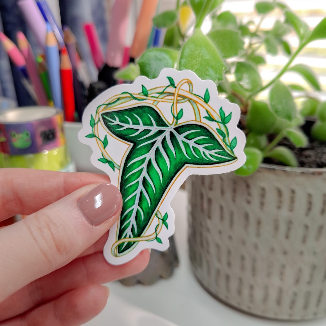 Leaf of Lorien Sticker | Lothlorien, Rivendell Sticker, Tolkein, LOTR ...