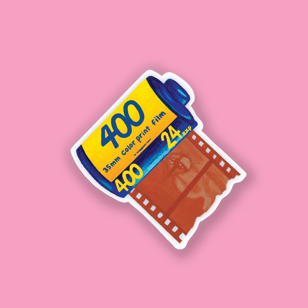 35mm Film Roll Sticker, Film Photography Sticker, Camera Sticker ...