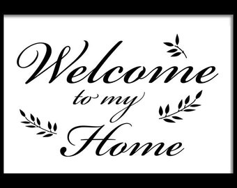 Every Home Has a Story Welcome to Ours, Welcome Sign, Foyer Decor ...