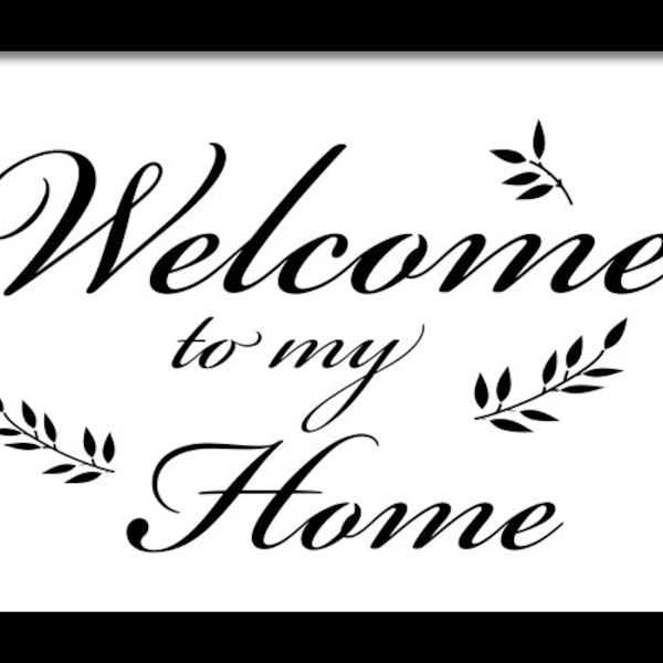 Welcome to My Home - Etsy