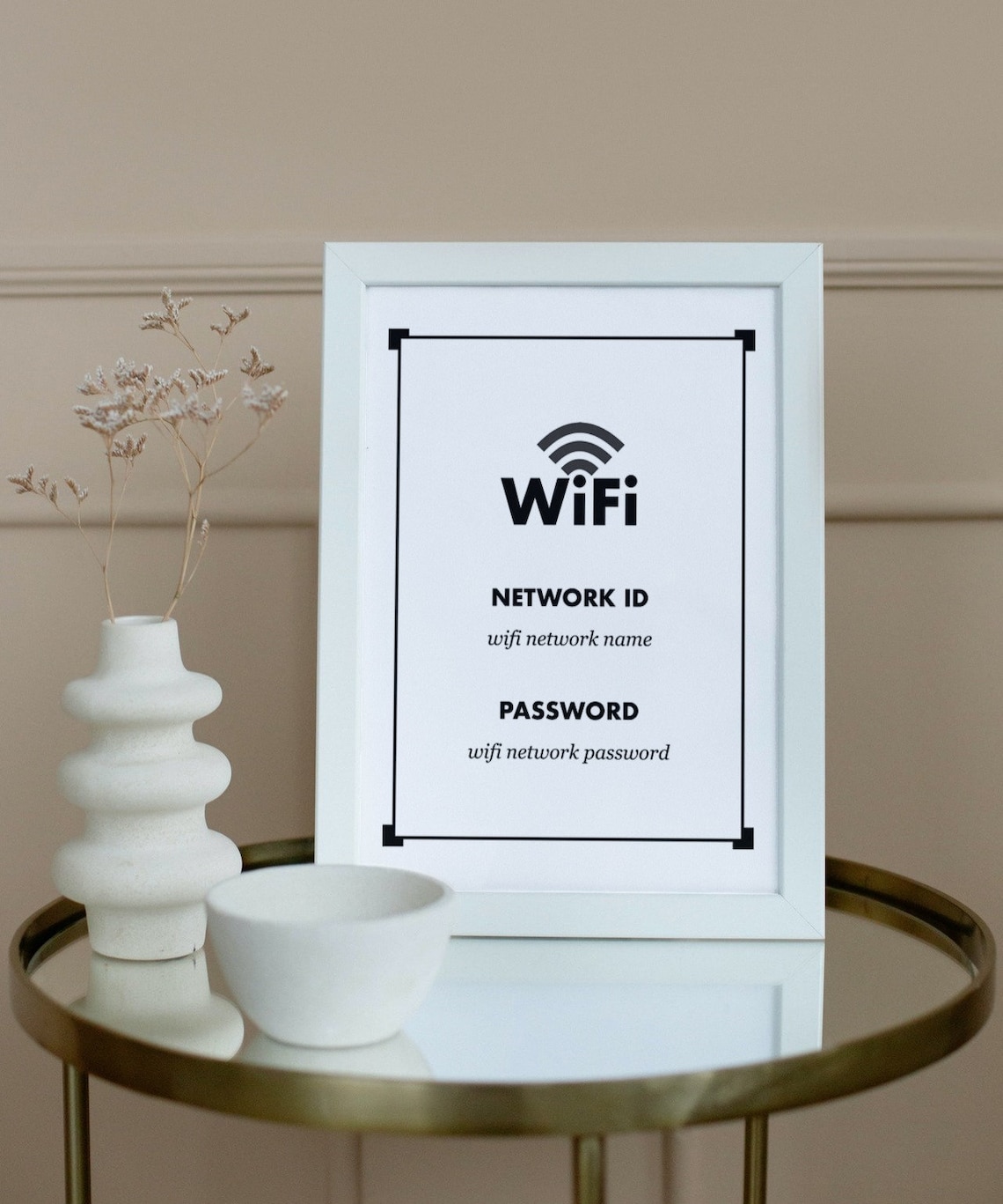 Printable, Wifi Login Sign, Wifi Customer Sign, Wifi Guest Sign, Wifi ...