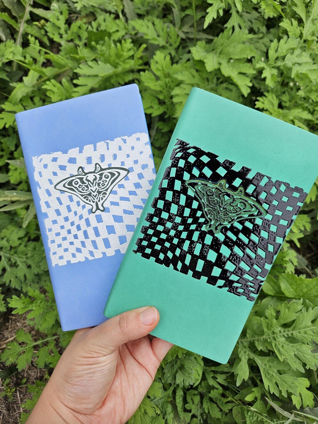 Journal Tribute to Ellie Joel Art Faux Leather Engraved Moth 100 Gsm ...