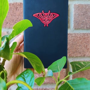 Journal Tribute to Ellie Joel Fandom Art Faux Leather Engraved Moth 100 ...