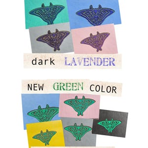 Journal Tribute to Ellie Joel Fandom Art Faux Leather Engraved Moth 100 ...