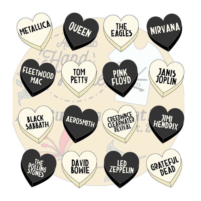 Rock and Roll Candy - Etsy