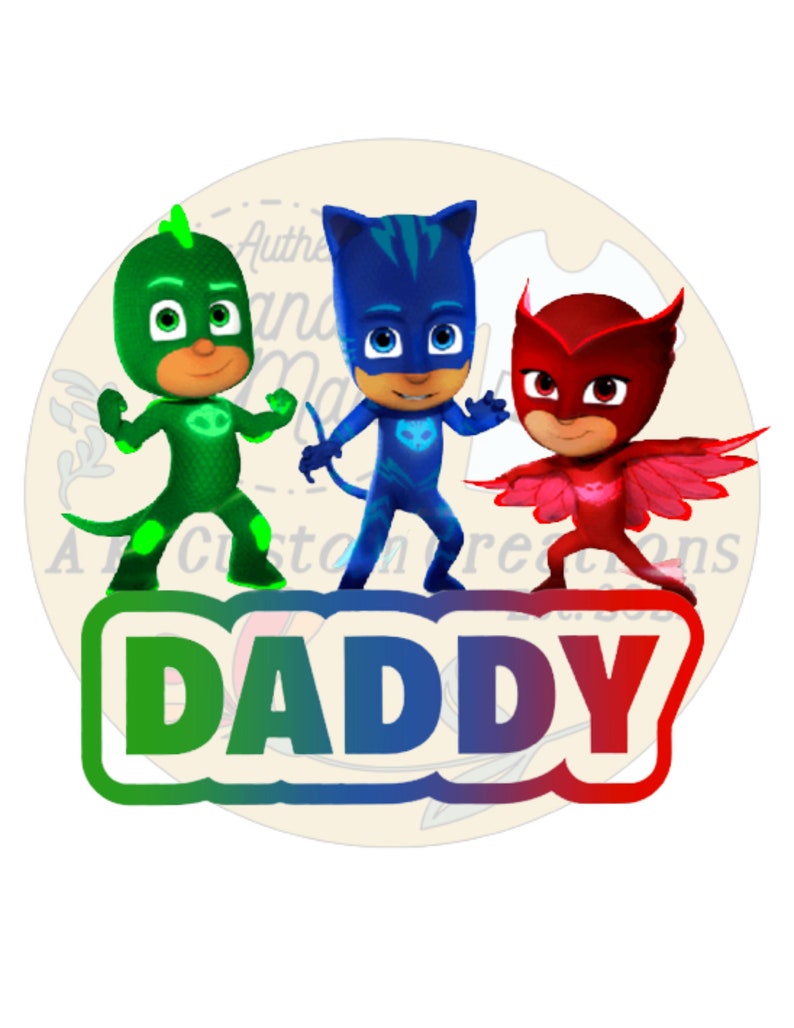 PJ Mask Mommy & Daddy Shirt - Etsy