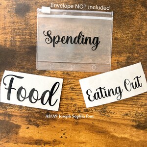 A8/A9 DECAL | Custom | LABEL| for Mini Envelopes | Sticker | - Etsy