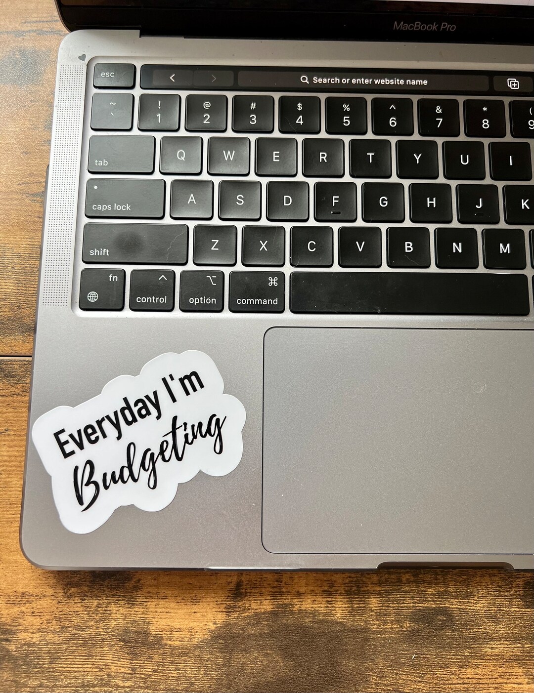 Everyday Im Budgeting LARGE Sticker waterproof High Quality Label - Etsy
