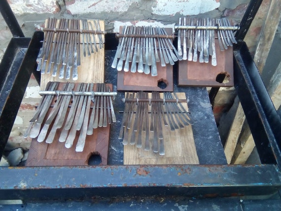 Mbira handmade traditional Zimbabwean instrument. | Etsy