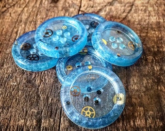 Steampunk Button | Etsy UK