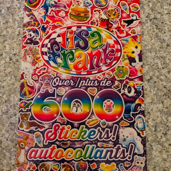 Lisa Frank Stickers - Etsy