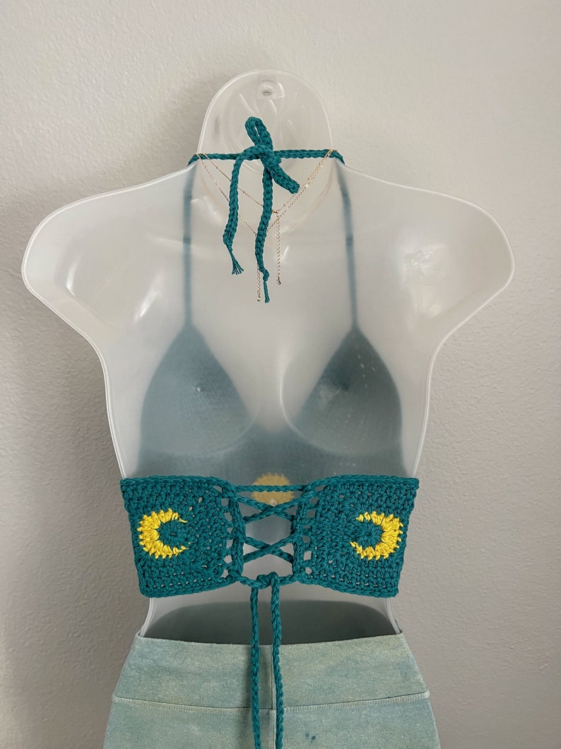 Crochet Luna Top PDF PATTERN // Phases of the Moon Granny Square ...