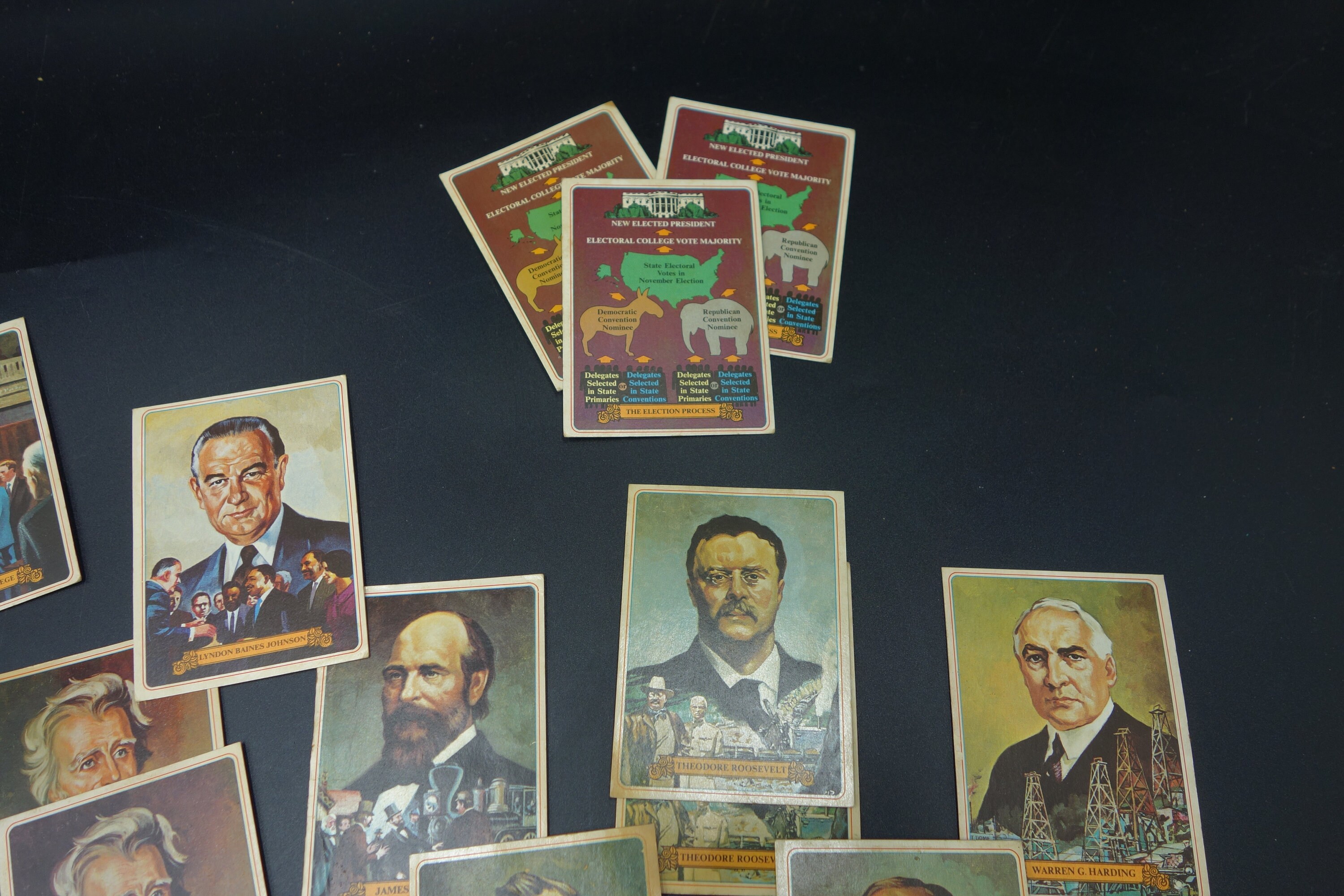 Vintage Bel-art Advertising Know Your U.S. Presidents Cards 37 From ...