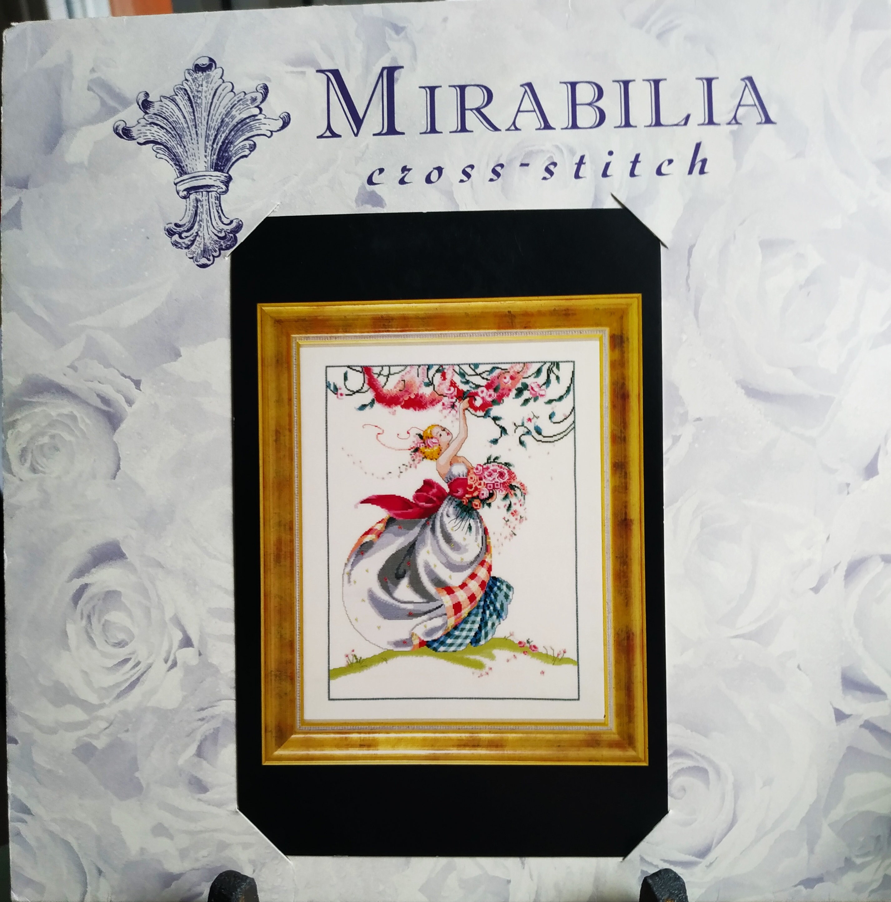 OOP Mirabilia ashley's Roses MD40 Cross Stitch Chart Rare Sealed NEW ...