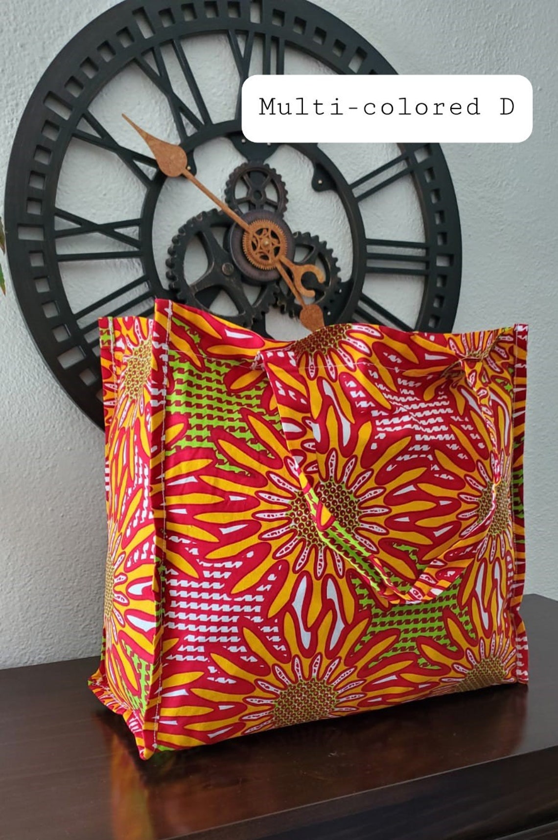 Handmade Totes With Authentic African Print - Etsy