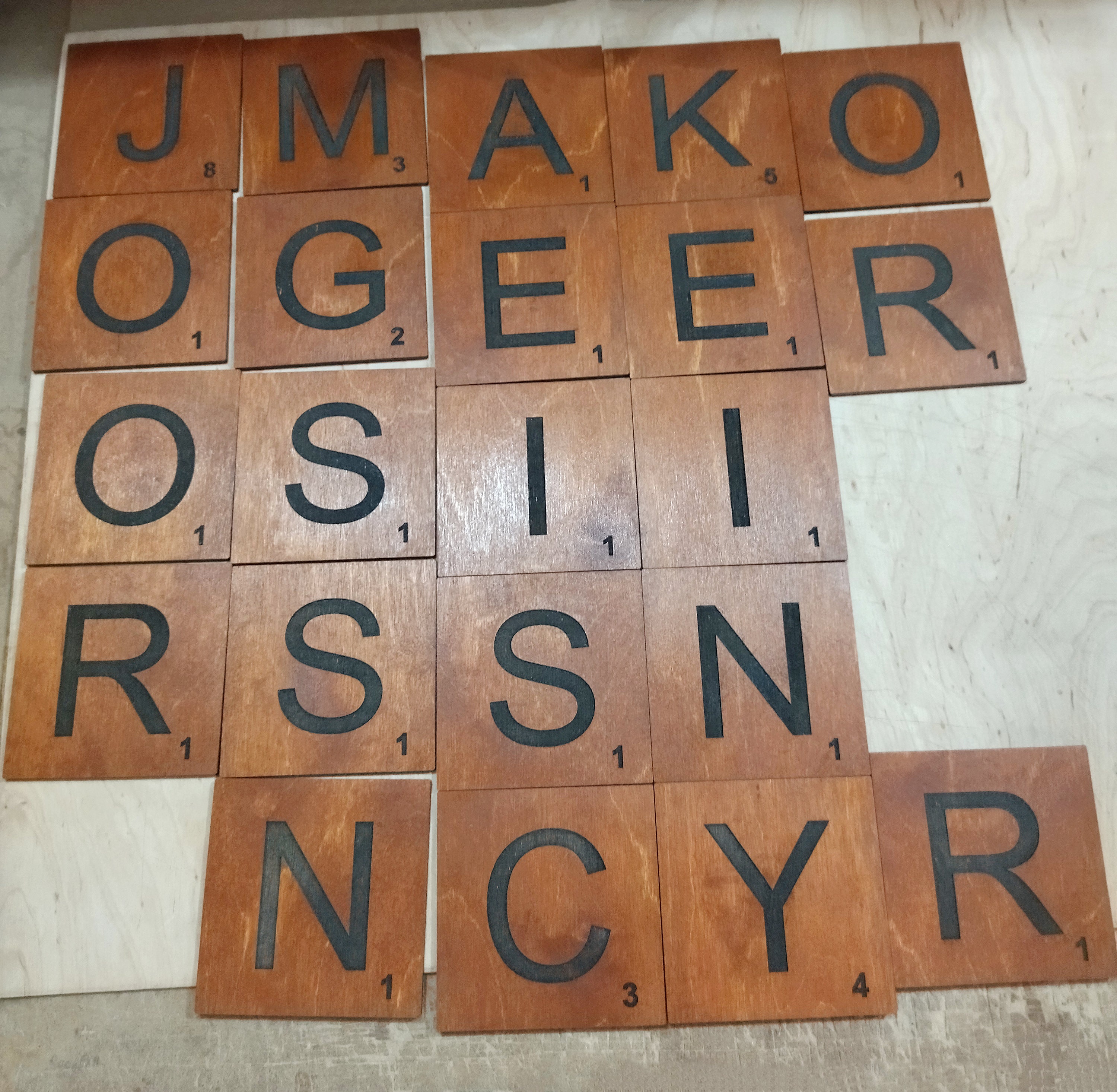 4x4 In. Scrabble Tiles Names, Scrabble Tiles, Scrabble Tiles Wall Art ...