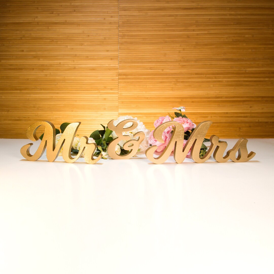 Mr and Mrs Sign, Mr and Mrs Sign, Mr & Mrs Sign for Top Table, Mr and ...