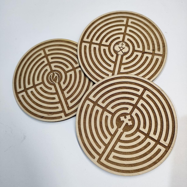 Finger Labyrinths, Maze for People With Vision Impairment, Maze ...