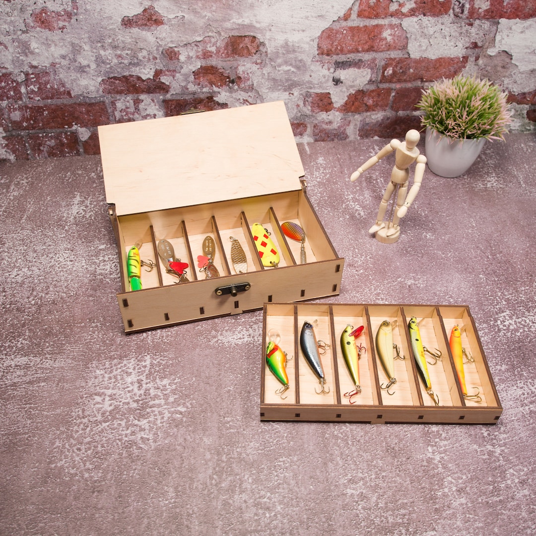 Custom Tackle Box, Fishing Gearbox, Fishing Gifts for Men, Unique ...