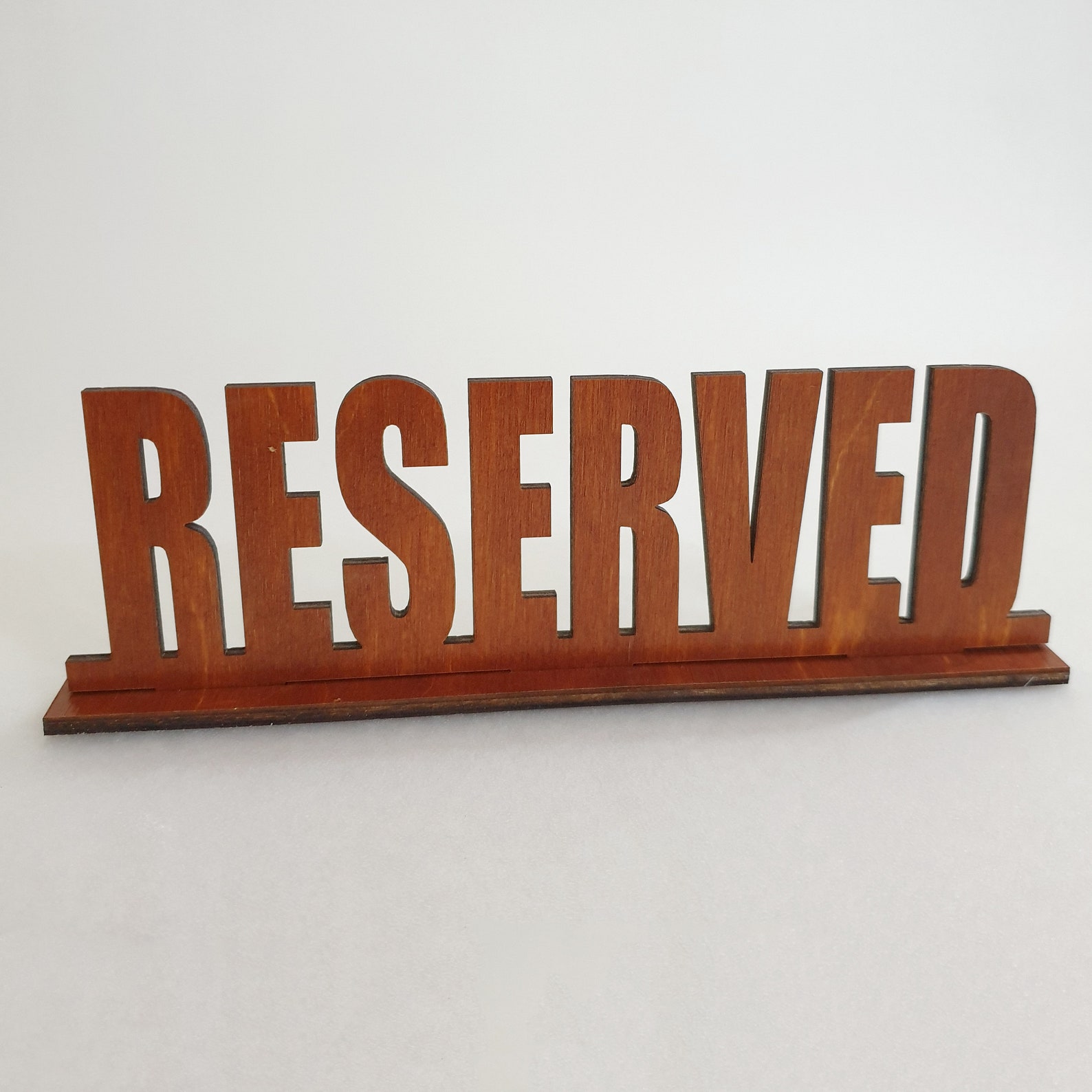 Signo reservado Letrero reservado de madera Signo reservado - Etsy México