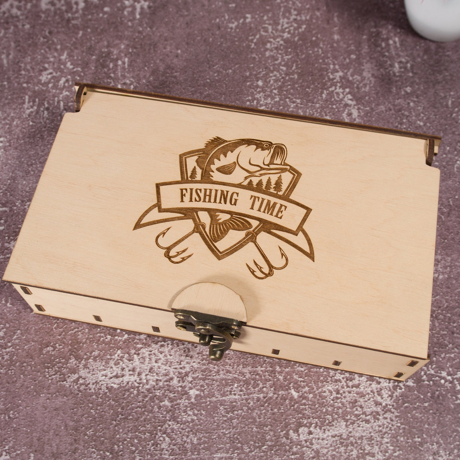 Custom Tackle Box Fishing Gear Box Fishing Gifts for Men - Etsy