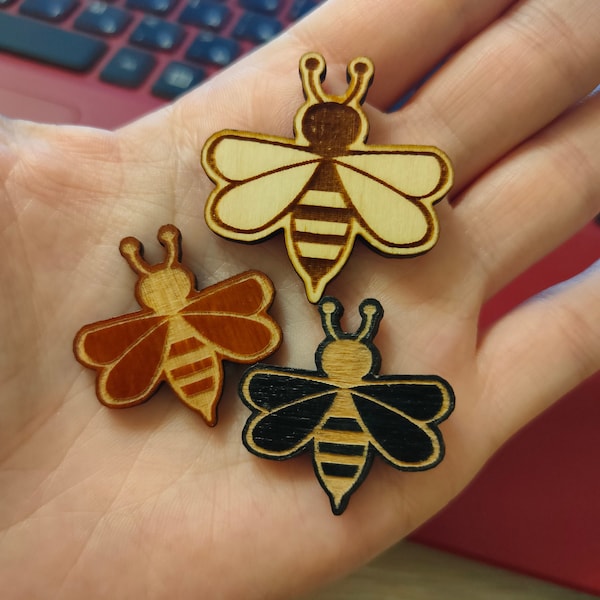 Wood Magnet Set - Etsy