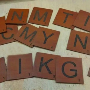 4x4 In. Scrabble Tiles Names, Scrabble Tiles, Scrabble Tiles Wall Art ...