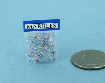 Miniature Marbles You Choose the Bottle You Want Handmade Marbles Micro ...