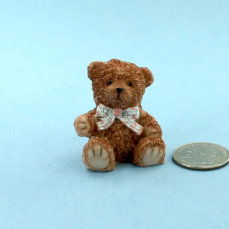 Miniature Teddy Bear - Etsy