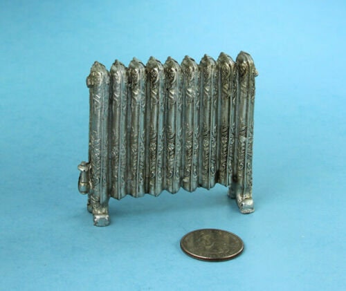 Dollhouse Miniature Decorative Antiqued Silver Heating - Etsy